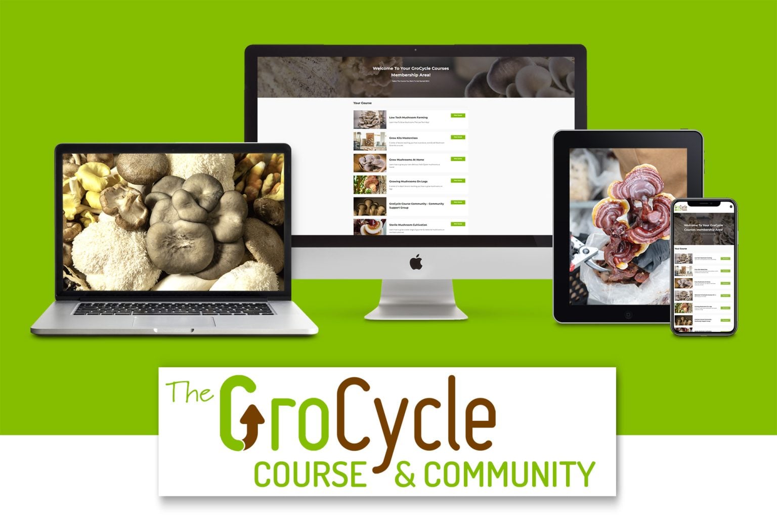 Online Mushroom Growing Course - GroCycle Courses